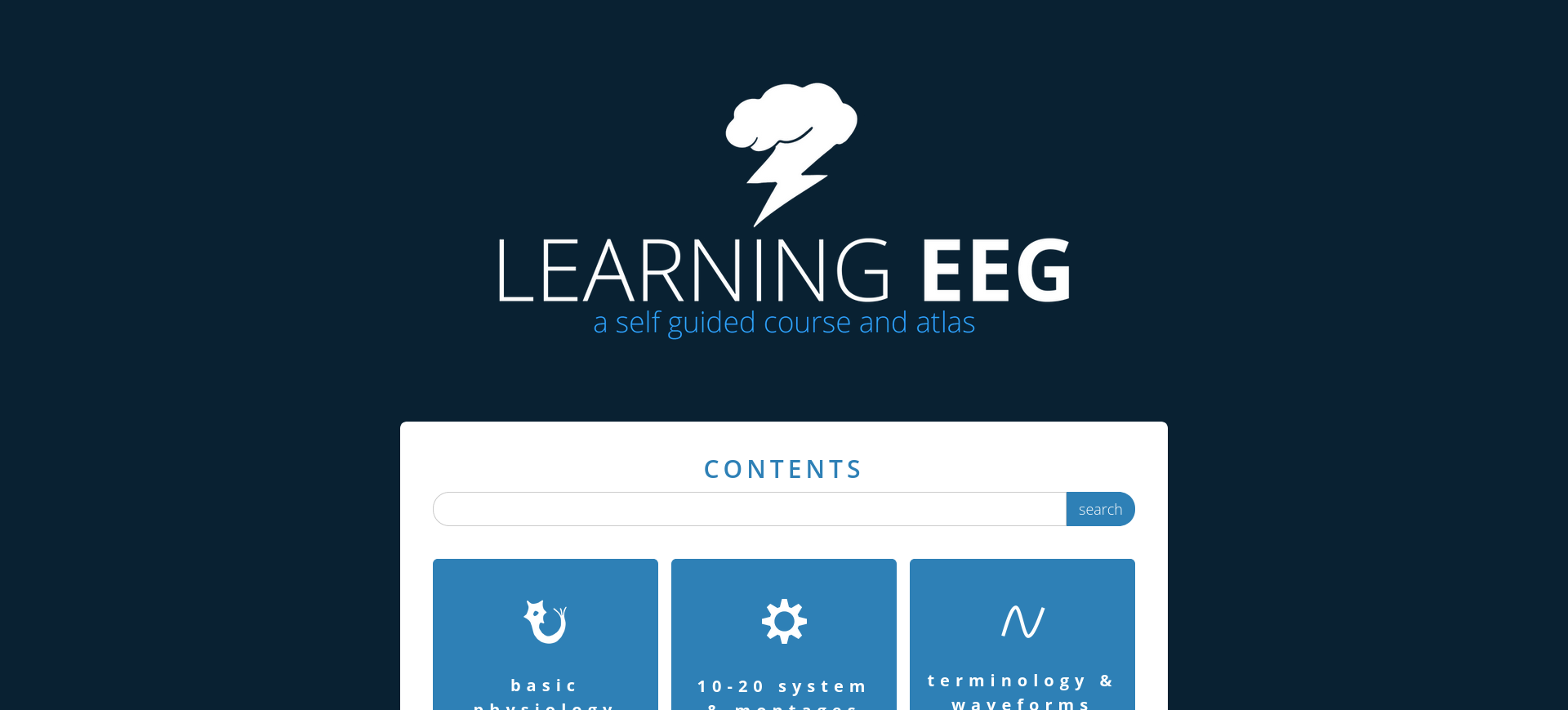 Learning EEG – Neuropediatoolkit